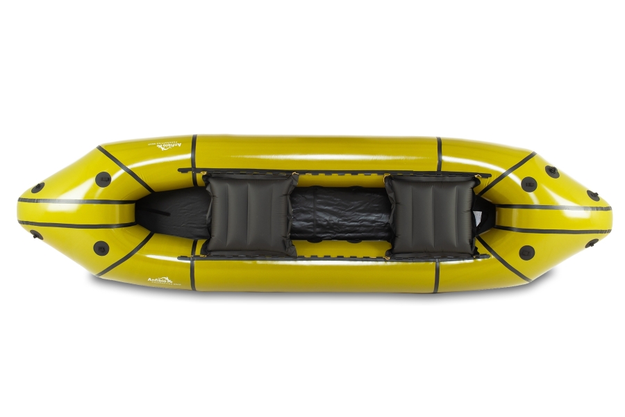 Anfibio Omega C2 (+), the canoe-style packraft for two