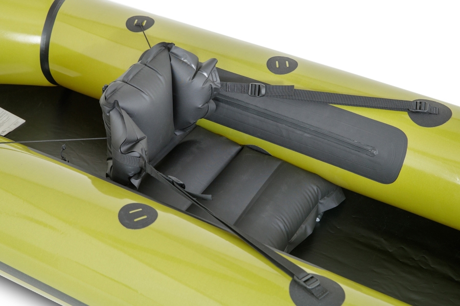 Anfibio Sigma TXL (+), the fast hybrid packraft with TubeBag
